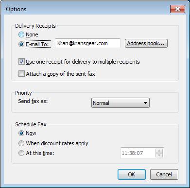 Unable to send fax with delivery receipts enabled - Microsoft Q&A